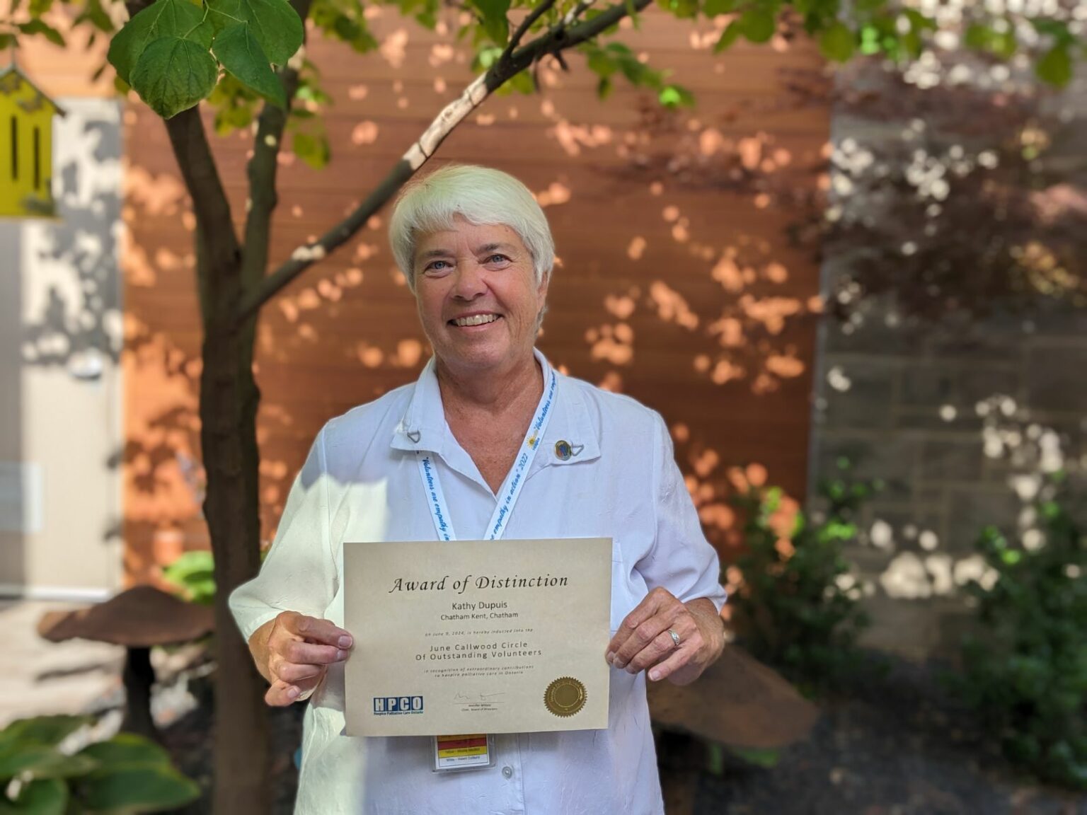 Congratulations Kathy Dupuis... On your June Callwood Circle of ...